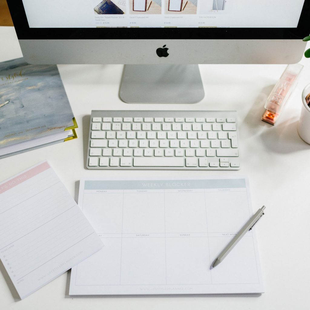 desk pad | week view | Planner inserts & journaling tools uk ...