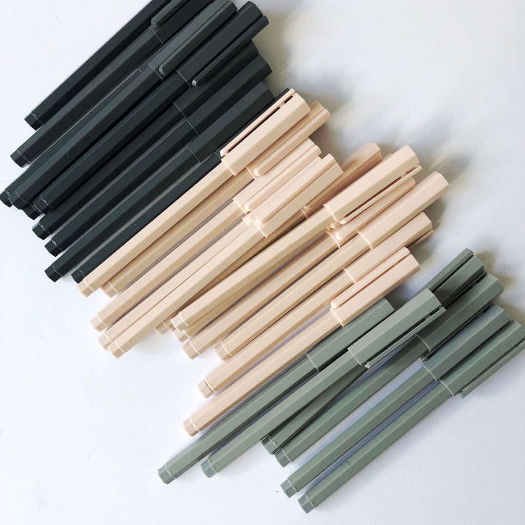 minimal hexagonal gel pen | LifeStyled Planner