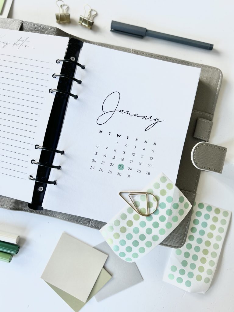 colour index planner dot stickers | LifeStyled Planner